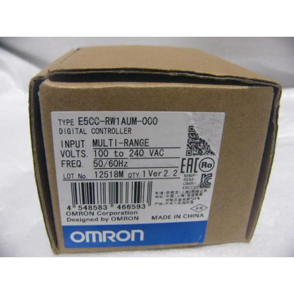 ※他店舗でも販売を行っておりますため、ご購入前に在庫確認をお願いいたします。※店舗直通アドレス：sb18shop@gmail.com【新品　国内発送　インボイス対応　送料無料】OMRON E5CCRW1AUM000 温度調節器