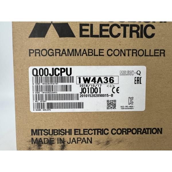 ※他店舗でも販売を行っておりますため、ご購入前に在庫確認をお願いいたします。※店舗直通アドレス：sb18shop@gmail.com【新品　国内発送　インボイス対応　送料無料】Q00JCPU 三菱電機 シーケンサ