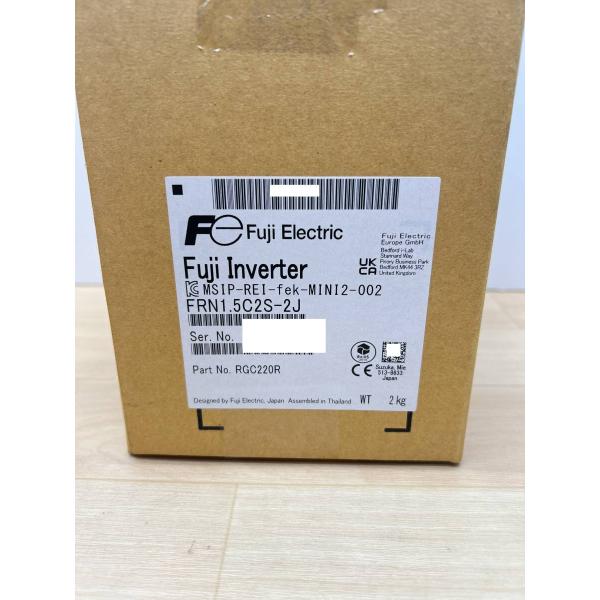 ※他店舗でも販売を行っておりますため、ご購入前に在庫確認をお願いいたします。※店舗直通アドレス：sb18shop@gmail.com【新品　国内出荷　インボイス対応　送料無料】FRN1.5C2S2J  富士電機 インバータ　