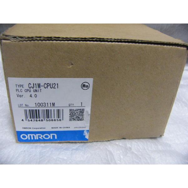 ※他店舗でも販売を行っておりますため、ご購入前に在庫確認をお願いいたします。※店舗直通アドレス：sb18shop@gmail.com【新品　国内発送　インボイス対応　送料無料】OMRON PLC CJ1MCPU21 Ver4.0 CPU装置