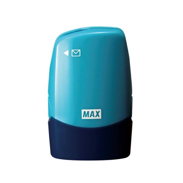 ★レターオープナーと個人情報保護スタンプ1台2役★印字幅15mmのローラー式個人情報保護スタンプ■メーカー：マックス■商品名：コロレッタ■品番：SA-151RL/B2 (SA90173）■本体色：ブルー・付属インクカートリッジで約25m使用...