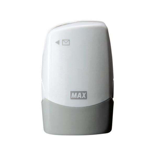 ★レターオープナーと個人情報保護スタンプ1台2役★印字幅15mmのローラー式個人情報保護スタンプ■メーカー：マックス■商品名：コロレッタ■品番：SA-151RL/W2 (SA90174）■本体色：ホワイト・付属インクカートリッジで約25m使...