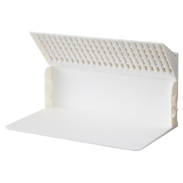 ■通常サイズ★LIHITLAB １冊でも倒れないBOOK STAND★ストッパーの構造で本が倒れない★全5サイズあり、連絡使用可能■メーカー：リヒトラブ■品番：A-3575-0■色：ホワイト■サイズ：W203×D120×H122mm（ストッ...