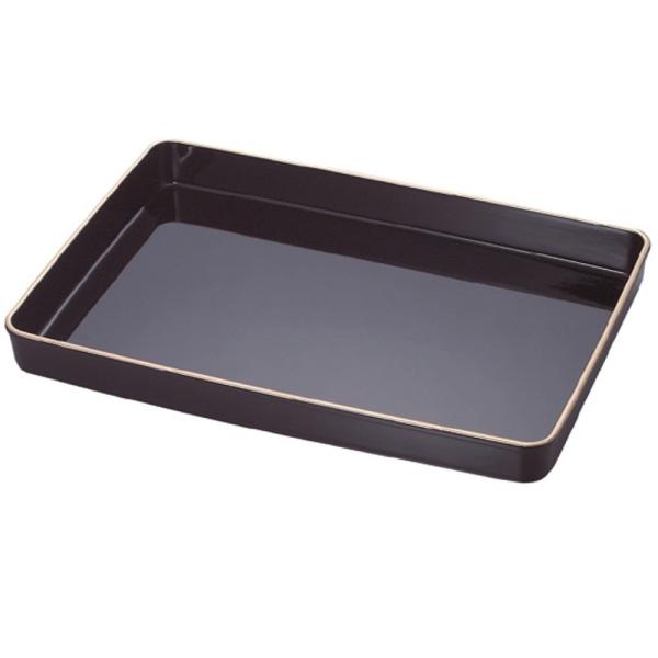 ★使いやすい樹脂製の賞状盆（金縁）★A3判に対応■メーカー：オープン工業■品番：SJ-18■外寸：W548×D382×H55mm■内寸：W496×D334×H50mm■材質：木質樹脂製（木粉55％以上）/漆塗り★名刺・進物盆（黒縁）は別ペー...