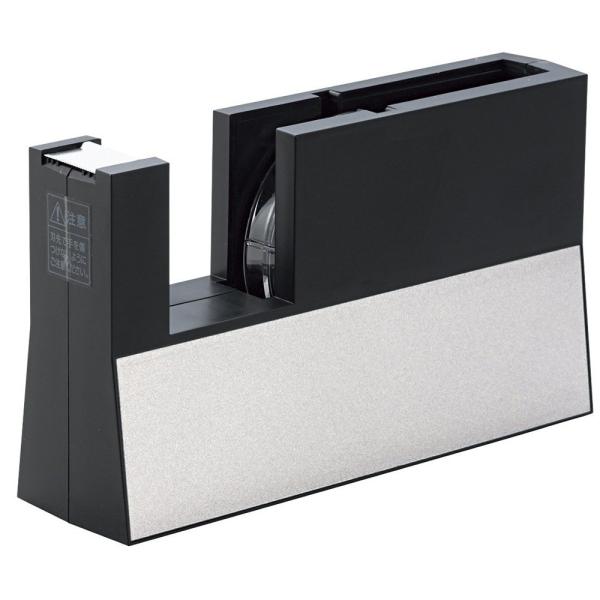 ★凹凸の少ない新設計の刃で切断面が直線に＊対応テープ幅18mmまで■メーカー：ニチバン■品番：TC-CB6■本体色：ブラック■本体ABS樹脂製■最大テープ幅：18mm■プーリー（巻芯）：大巻用■商品画像は使用例です。テープは別売です。■本体...