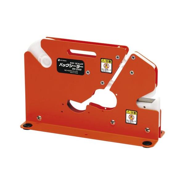 ★スチール製のバッグシーラー■幅9mm/100m巻きまでのテープをセット可能■メーカー：ニチバン■品番：BS-2200■本体：レッド＊バッグシーリングテープは別売です★バッグシーリングテープは<a href="https://stor...