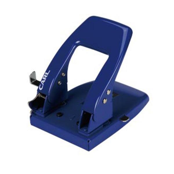 ★CARL　パンチ　SDシリーズ■メーカー：カール事務器■品番：SD-85-B■本体色：ブルー■穿孔能力：50枚（一般的なPPC用紙）■穴奥行き：12mm■2穴式/穴間隔：80mm■穴径：6mm■ゲージ付き■本体サイズ：W178×D155×...