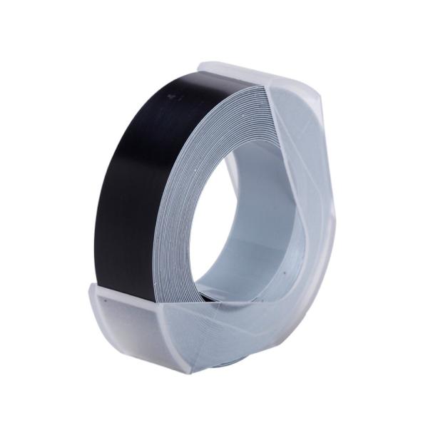 ★ダイモテープライター互換テープ■つやありタイプ■品名：マシューズテープ　12mm幅■品番：RM912B■テープ色：黒■テープ幅12mm、テープ長さ3m巻き■対応本体は当店ページ「ダイモテープライラー」よりお求めください。＊対応機種をご確認...