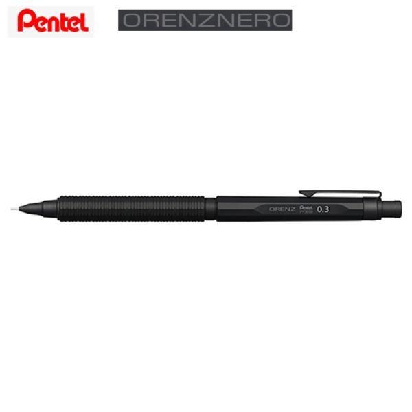★ぺんてる ORENZシリーズ★自動繰り出し機能搭載「オレンズネロ」★芯径0.3mm■メーカー：ぺんてる■品番：PP3003-A■芯径：0.3mm■軸色：ブラック■ペン全長：143mm＊当店ではプレゼント包装はお受けしておりません。　ご容赦...