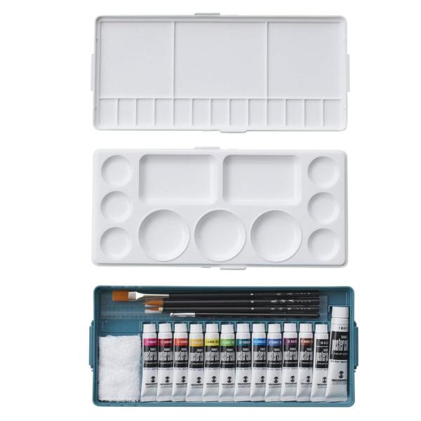 ★ポスターカラー普通色★14本（13色）セット■セット品名：プライムセット14B■セット内容：11ml/13色/各1本+20mlホワイト1本、パレット、筆（色のセット内容は商品詳細画像を参照）■メーカー：ターナー色彩■品番：PC14MPB4...