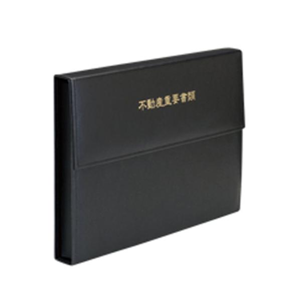 ★不動産関係書類をまとめて保管するのに便利です★A4判三つ折りタイプ/ケースタイプ■メーカー：テージー■品番：FHB-141-01T■表紙色：黒■外寸：縦235×横335×背幅35mm■ポケット数：6（詳細は商品画像参照）■材質：表紙＝合皮...