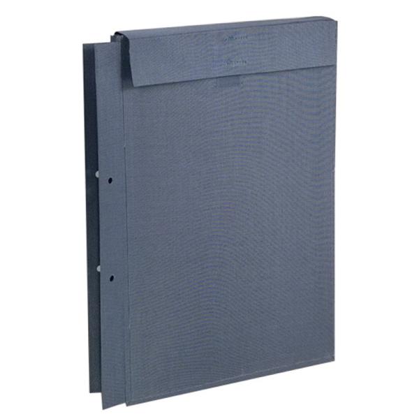 ★折りたたんだ図面を収納する図面袋■A4判大■メーカー：クラウン■品番：CR-ZM20-GR■外寸法：横245×縦305×マチ40mm■穴数：2穴/穴間隔：80mm■内寸法：横220×縦305■色：グレー■入り数：1枚■紐付き（袋口を綴じる...