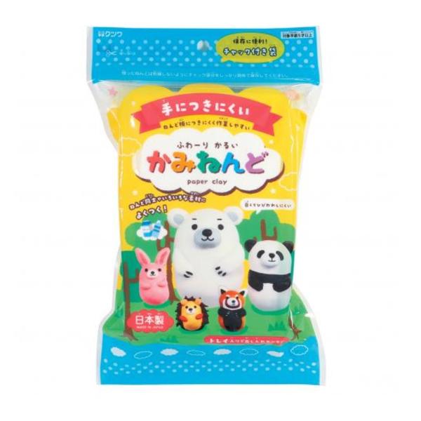 ★紙ねんど「ふわーりかるいかみねんど」<br>■メーカー：クツワ<BR>■品番：PT191<BR>■本体サイズ：（約）縦90×横150×H23<BR>■重量：（約）130g<BR>...
