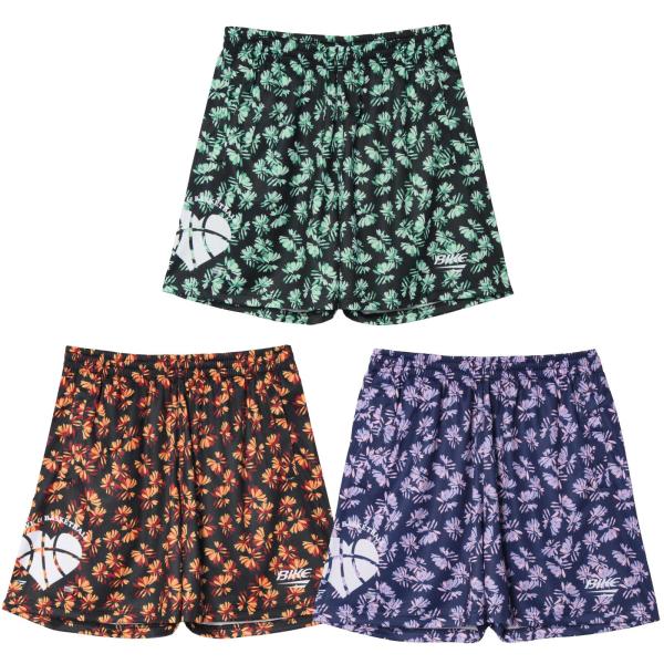 アメリカ・BOSTON生まれのバスケットボールブランドBIKE(バイク)の女性向けEC限定のプラクティスパンツ。Velvet Petals（ベルベットペタルズ）をテーマにした花びらが舞うようなエレガントで鮮やかなグラフィックが昇華プリントで...