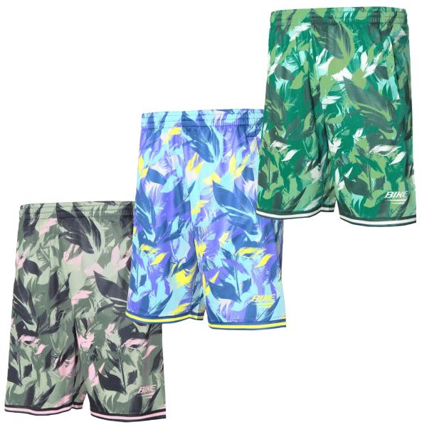 BIKE バスケットボール JUNIOR EC限定コレクション アメリカ・BOSTON生まれのスポーツギアブランドBIKE(バイク)のバスケットボールラインのジュニア、キッズ向けのショートパンツ。軽やかに舞うAerial Feather（エ...