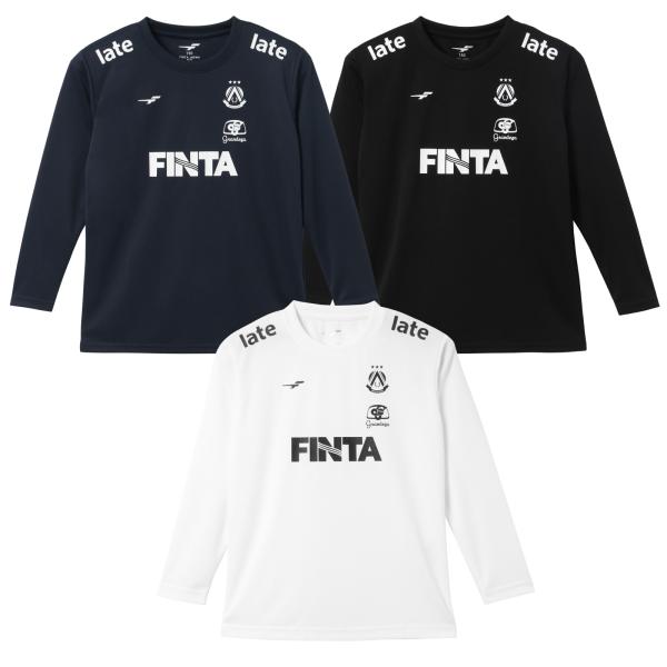 ブラジル発祥の人気サッカー、フットサルブランドFINTA(フィンタ)のジュニア向け長袖プラクティスシャツ。機能性とデザイン性を両立しています。フロントのコンパクトなプリントがスタイリッシュな印象でスポーツシーンでも日常でも活躍します。ローコ...