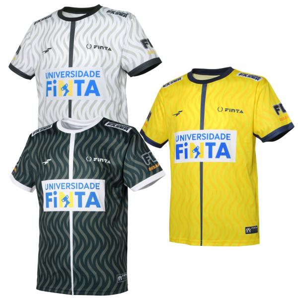 ブラジル発祥の人気サッカー・フットサルブランドFINTA(フィンタ)の新シリーズの半袖プラクティスシャツ。ピッチでもストリートでも映えるクラシック×モダンのブラジルテイストデザイン。昇華グラフィックならでは鮮やかで繊細なデザインがプレイヤー...