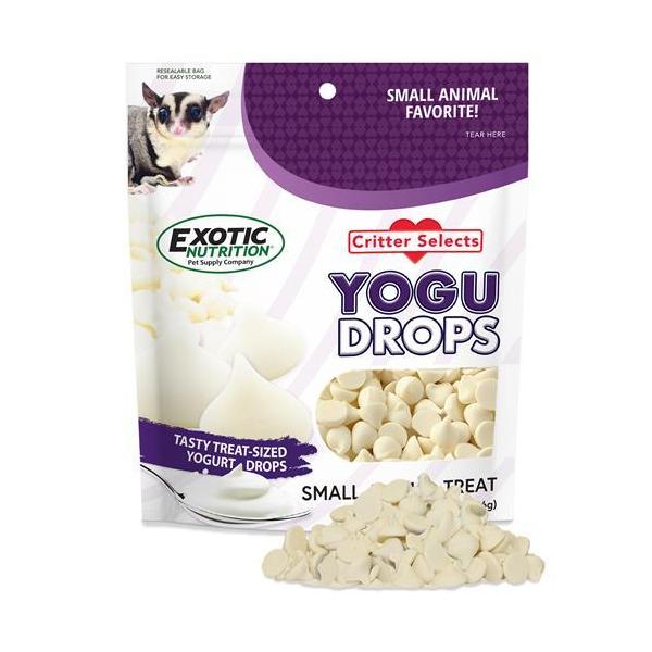 Exsotic Nutrition社のフクロモモンガ、ハムスター、フェレット、チンチラ、プレーリードッグなどの小動物のおやつです。アメリカ産。