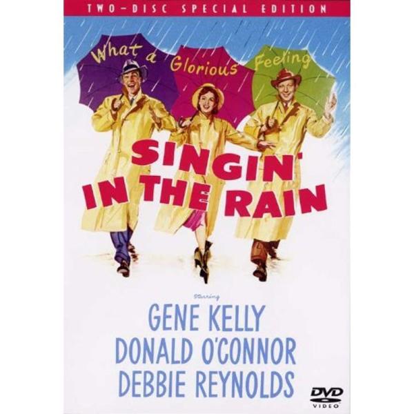 雨に唄えば 50周年記念版 スペシャル・エディション DVD: 商品のタイトル【中古品】(中古品)＝使用済み中古品です。画像の商品はサンプル画像です。実際に届く商品と異なりますのでご了承下さいませ。※中古品のため、商品のコンディション、ケー...