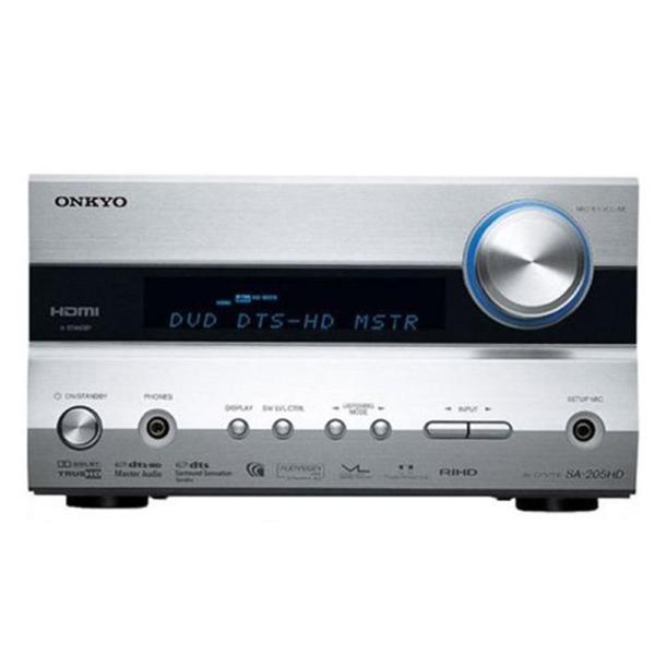 ONKYO AVセンター SA-205HD(S): 商品のタイトル【中古品】(中古品)＝使用済み中古品です。画像の商品はサンプル画像です。実際に届く商品と異なりますのでご了承下さいませ。※中古品のため、商品のコンディション、ケース、説明書等...