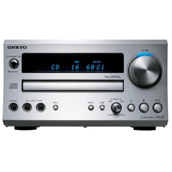 ONKYO CD/FMチューナーアンプ 60W+60W CR-D1(S) /シルバー: 商品のタイトル【中古品】(中古品)＝使用済み中古品です。画像の商品はサンプル画像です。実際に届く商品と異なりますのでご了承下さいませ。※中古品のため、商...