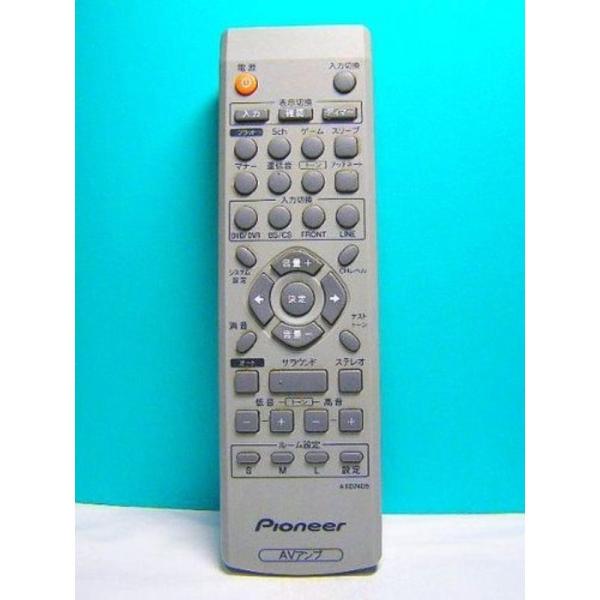 パイオニア AVアンプリモコン AXD7405: 商品のタイトル【中古品】(中古品)＝使用済み中古品です。画像の商品はサンプル画像です。実際に届く商品と異なりますのでご了承下さいませ。※中古品のため、商品のコンディション、ケース、説明書等の...