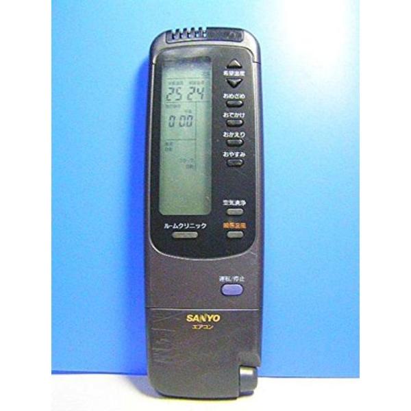 サンヨー エアコンリモコン RCS-VS2B(K): 商品のタイトル【中古品】(中古品)＝使用済み中古品です。画像の商品はサンプル画像です。実際に届く商品と異なりますのでご了承下さいませ。※中古品のため、商品のコンディション、ケース、説明書...