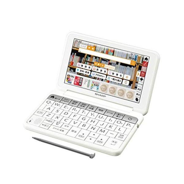 シャープ カラー電子辞書 Brain 高校生モデル ホワイト系 2018年春モデル PW-SH5-W: 商品のタイトル【中古品】(中古品)＝使用済み中古品です。画像の商品はサンプル画像です。実際に届く商品と異なりますのでご了承下さいませ。※...