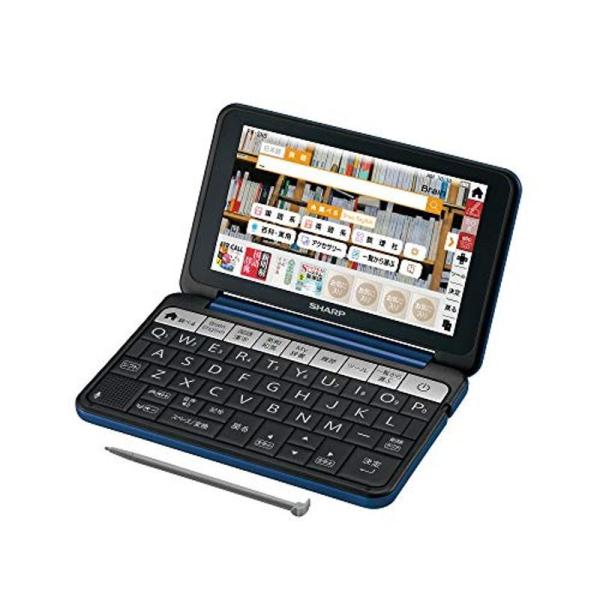 シャープ カラー電子辞書 Brain 高校生モデル ネイビー系 2018年春モデル PW-SH5-K: 商品のタイトル【中古品】(中古品)＝使用済み中古品です。画像の商品はサンプル画像です。実際に届く商品と異なりますのでご了承下さいませ。※...