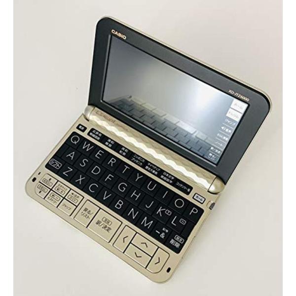 CASIO ジャパネット限定 電子辞書 XD-JTZ6000GD: 商品のタイトル【中古品】(中古品)＝使用済み中古品です。画像の商品はサンプル画像です。実際に届く商品と異なりますのでご了承下さいませ。※中古品のため、商品のコンディション、...