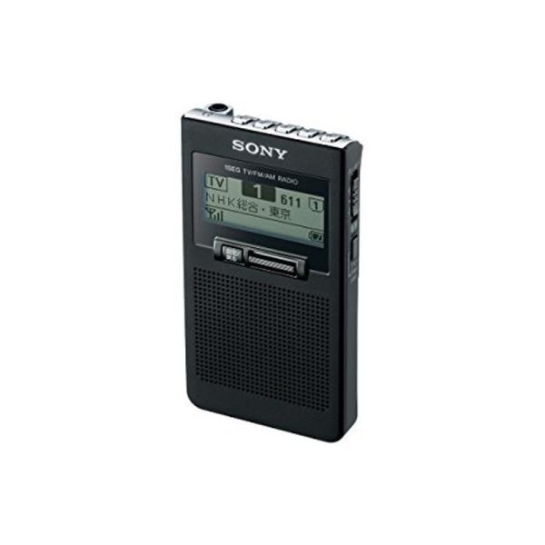 ソニー ポケットラジオ XDR-63TV : ポケッタブルサイズ FM/AM/ワンセグTV音声対応 ブラック XDR-63TV B: 商品のタイトル【中古品】(中古品)＝使用済み中古品です。画像の商品はサンプル画像です。実際に届く商品と異な...