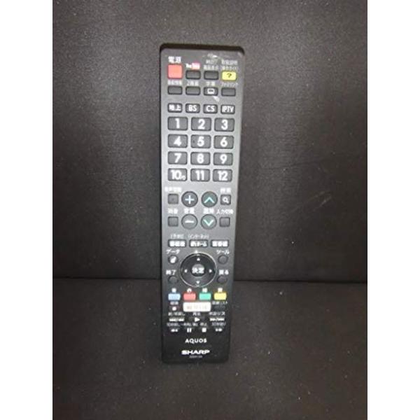 SHARP 液晶テレビ(AQUOS) 純正リモコン GB251SA RRMCGB251WJSA (0106380524): 商品のタイトル【中古品】(中古品)＝使用済み中古品です。画像の商品はサンプル画像です。実際に届く商品と異なりますので...