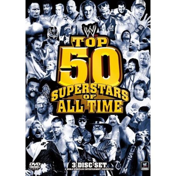 WWE トップ50・スーパースターズ DVD: 商品のタイトル【中古品】(中古品)＝使用済み中古品です。画像の商品はサンプル画像です。実際に届く商品と異なりますのでご了承下さいませ。※中古品のため、商品のコンディション、ケース、説明書等の付...