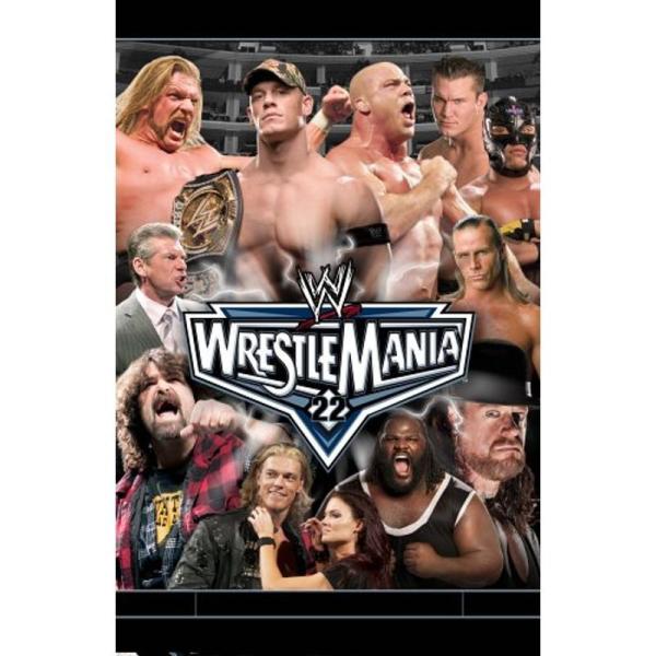 WWE レッスルマニア22 DVD: 商品のタイトル【中古品】(中古品)＝使用済み中古品です。画像の商品はサンプル画像です。実際に届く商品と異なりますのでご了承下さいませ。※中古品のため、商品のコンディション、ケース、説明書等の付属品の有無...