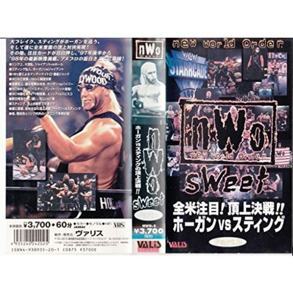 nWo sWeet(2)?nWo公認オフィシャルビデオ VHS: 商品のタイトル【中古品】(中古品)＝使用済み中古品です。画像の商品はサンプル画像です。実際に届く商品と異なりますのでご了承下さいませ。※中古品のため、商品のコンディション、ケ...