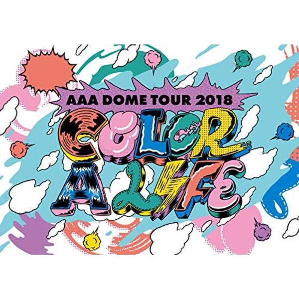 AAA DOME TOUR 2018 COLOR A LIFE(DVD2枚組+グッズ)(初回生産限定盤): 商品のタイトル【中古品】(中古品)＝使用済み中古品です。画像の商品はサンプル画像です。実際に届く商品と異なりますのでご了承下さいませ...