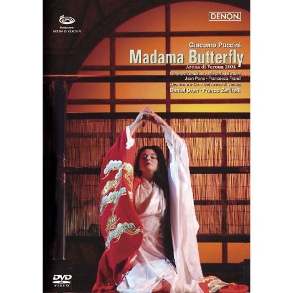 プッチーニ:歌劇《蝶々夫人》アレーナ・ディ・ヴェローナ2004年 DVD: 商品のタイトル【中古品】(中古品)＝使用済み中古品です。画像の商品はサンプル画像です。実際に届く商品と異なりますのでご了承下さいませ。※中古品のため、商品のコンディ...