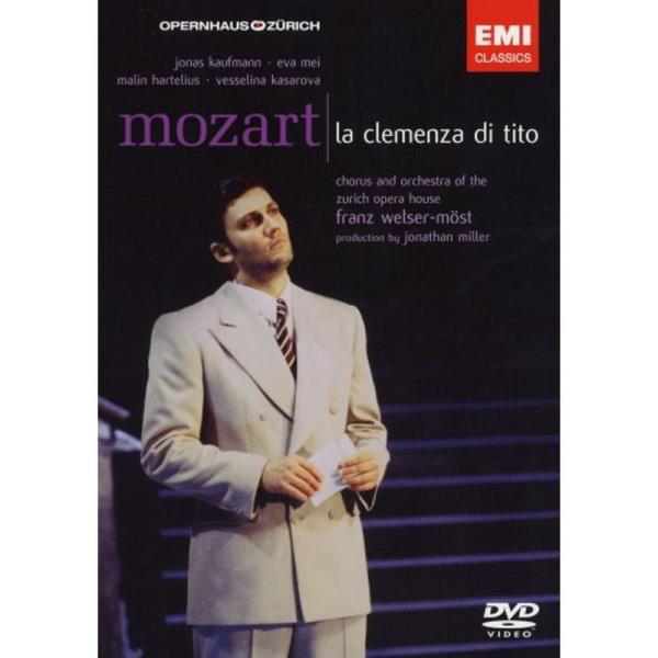 モーツァルト:歌劇「皇帝ティトの慈悲」全曲 DVD: 商品のタイトル【中古品】(中古品)＝使用済み中古品です。画像の商品はサンプル画像です。実際に届く商品と異なりますのでご了承下さいませ。※中古品のため、商品のコンディション、ケース、説明書...