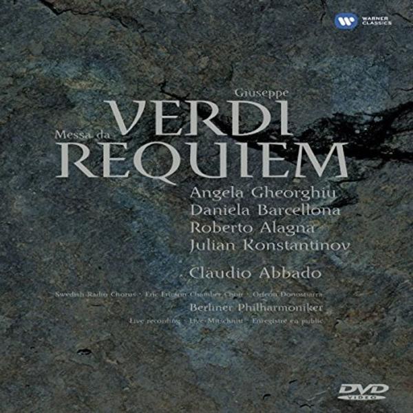 Abbado / Verdi : Requiem DVD Import: 商品のタイトル【中古品】(中古品)＝使用済み中古品です。画像の商品はサンプル画像です。実際に届く商品と異なりますのでご了承下さいませ。※中古品のため、商品のコンディシ...