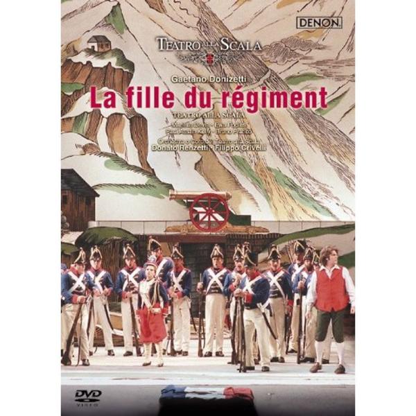 ドニゼッティ:歌劇《連隊の娘》ミラノ・スカラ座1996年 DVD: 商品のタイトル【中古品】(中古品)＝使用済み中古品です。画像の商品はサンプル画像です。実際に届く商品と異なりますのでご了承下さいませ。※中古品のため、商品のコンディション、...