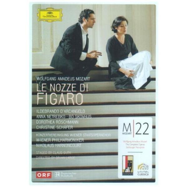 モーツァルト:歌劇《フィガロの結婚》 DVD: 商品のタイトル【中古品】(中古品)＝使用済み中古品です。画像の商品はサンプル画像です。実際に届く商品と異なりますのでご了承下さいませ。※中古品のため、商品のコンディション、ケース、説明書等の付...