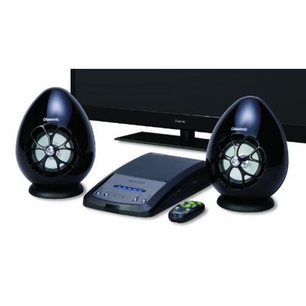 Olasonic 薄型テレビ用 スピーカー ブラック TW-D7OPT(B): 商品のタイトル【中古品】(中古品)＝使用済み中古品です。画像の商品はサンプル画像です。実際に届く商品と異なりますのでご了承下さいませ。※中古品のため、商品のコン...