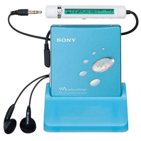 ソニー MDウォークマン ブルー MZ-E520 L: 商品のタイトル【中古品】(中古品)＝使用済み中古品です。画像の商品はサンプル画像です。実際に届く商品と異なりますのでご了承下さいませ。※中古品のため、商品のコンディション、ケース、説明...