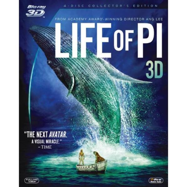 ライフ・オブ・パイ/トラと漂流した227日 4枚組コレクターズ・エディション(特製ブックレット付) (初回生産限定) Blu-ray: 商品のタイトル【中古品】(中古品)＝使用済み中古品です。画像の商品はサンプル画像です。実際に届く商品と異...