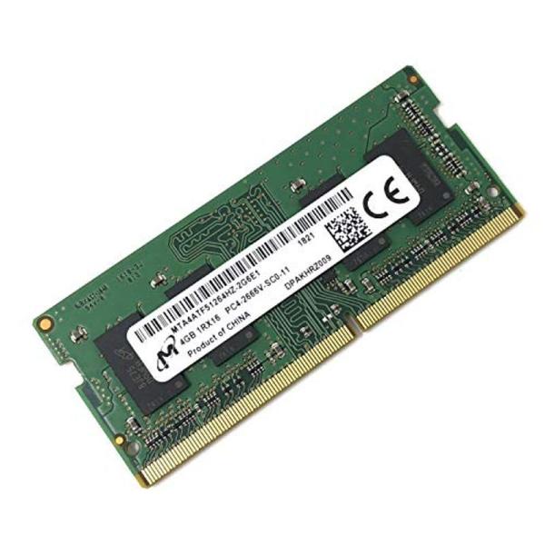 Micron MTA4ATF51264HZ-2G6E1 非ECC PC4-2666V 4GB DDR4 26Gbit/、260pin SDR: 商品のタイトル【中古品】(中古品)＝使用済み中古品です。画像の商品はサンプル画像です。実際に届く...