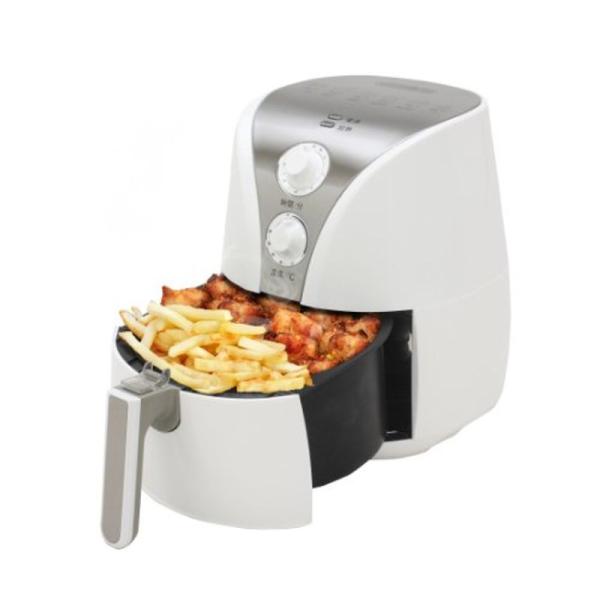 Healthy Fryer(ヘルシーフライヤー) 油を使わずヘルシー調理 OTOMO オオトモ HF-01 ホワイト: 商品のタイトル【中古品】(中古品)＝使用済み中古品です。画像の商品はサンプル画像です。実際に届く商品と異なりますのでご了...