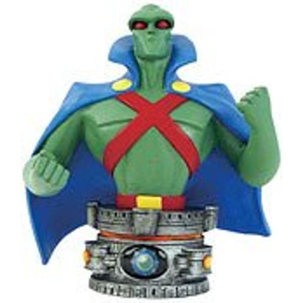 Justice League - Mini Bust: Martian Manhunter: 商品のタイトル【中古品】(中古品)＝使用済み中古品です。画像の商品はサンプル画像です。実際に届く商品と異なりますのでご了承下さいませ。※中古品のた...
