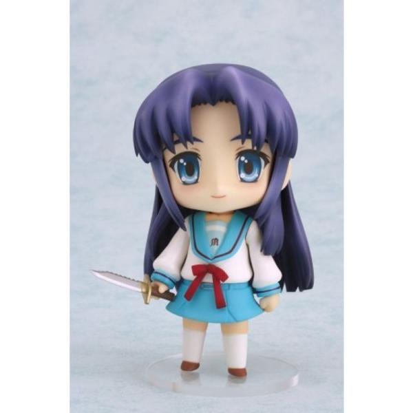 涼宮ハルヒの憂鬱 ねんどろいど 朝倉涼子&amp;拡張パーツセット (ノンスケールPVC&amp;ABS塗装済み可動フィギュア): 商品のタイトル【中古品】(中古品)＝使用済み中古品です。画像の商品はサンプル画像です。実際に届く商品と異なり...