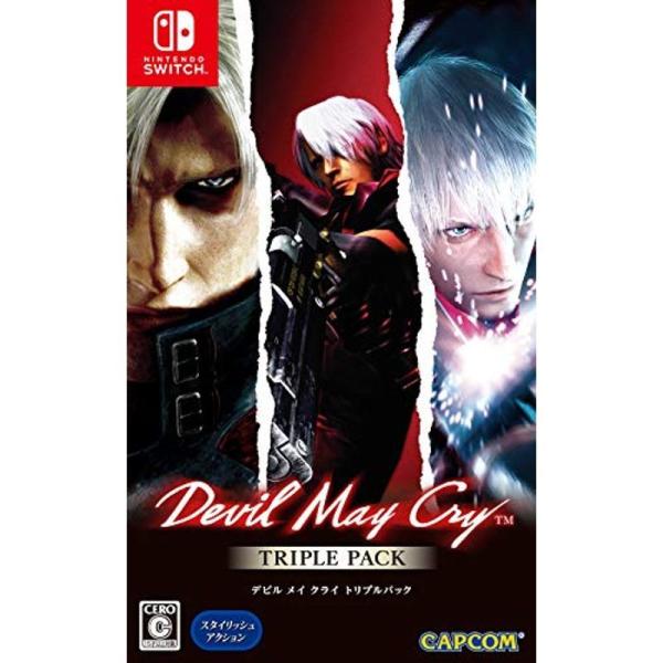 Devil May Cry Triple Pack -Switch: 商品のタイトル【中古品】(中古品)＝使用済み中古品です。画像の商品はサンプル画像です。実際に届く商品と異なりますのでご了承下さいませ。※中古品のため、商品のコンディション...