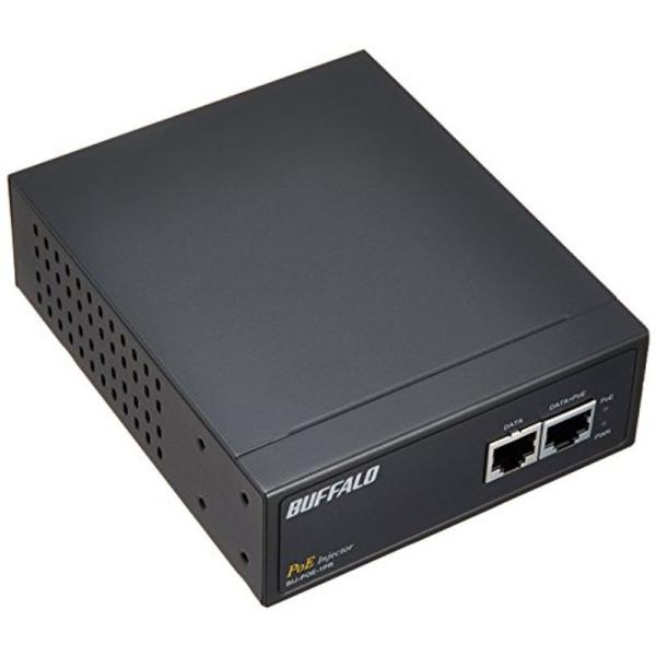 BUFFALO IEEE802.3af PoEインジェクタ 1chタイプ BIJ-POE-1PR: 商品のタイトル【中古品】(中古品)＝使用済み中古品です。画像の商品はサンプル画像です。実際に届く商品と異なりますのでご了承下さいませ。※中古...